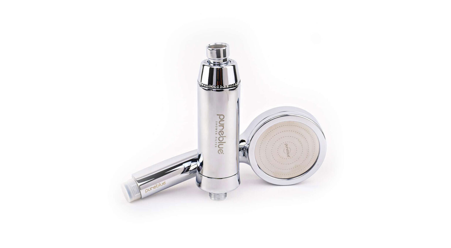Perfect Shower Pack: Shower Filter and Shower Head | Pure Blue