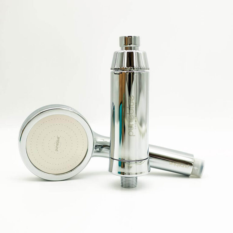Perfect Shower Pack: Shower Filter and Shower Head | Pure Blue