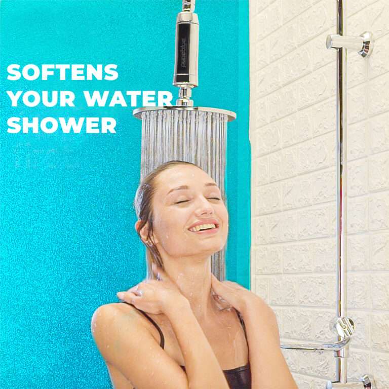 Pure Blue Shower Filter | Chlorine Filter - Reducing 98% | H2O Pure Blue